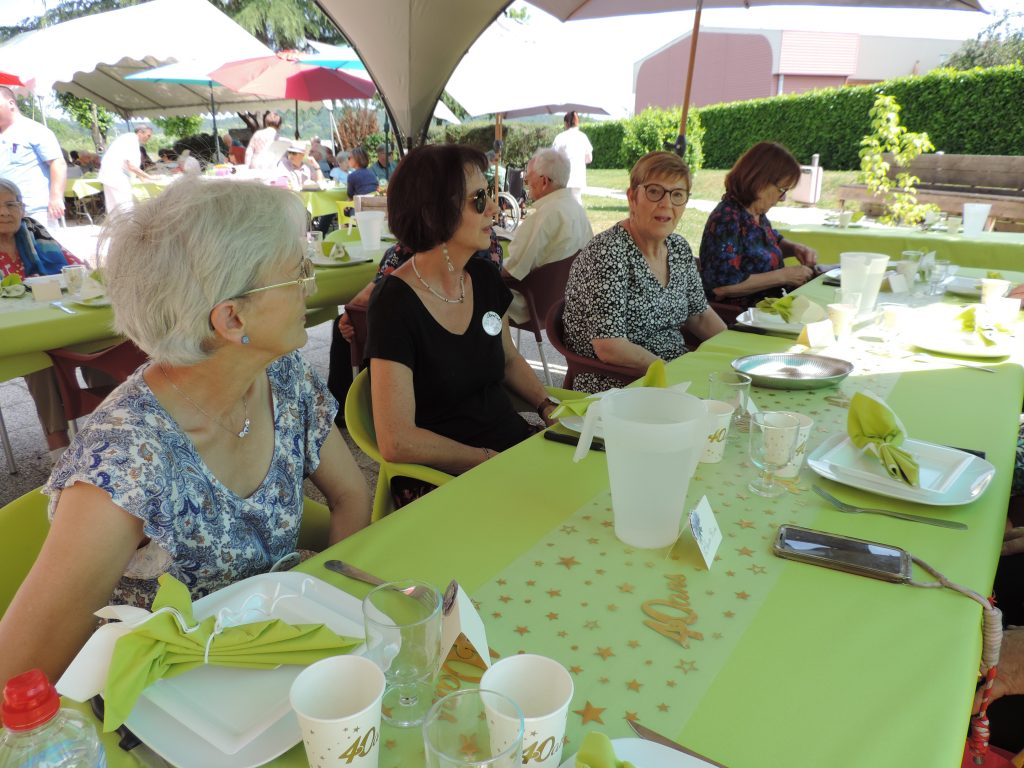 On fête les 40 ans du Groupe ACPPA - La Chêneraie